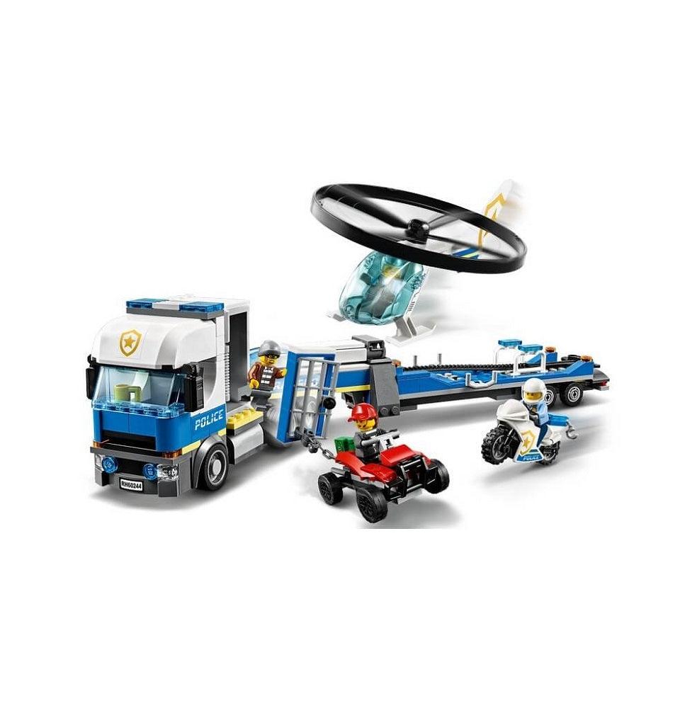 לגו 60244 הובלת מסוק משטרה (LEGO 60244 Police Helicopter Transport Cit ...