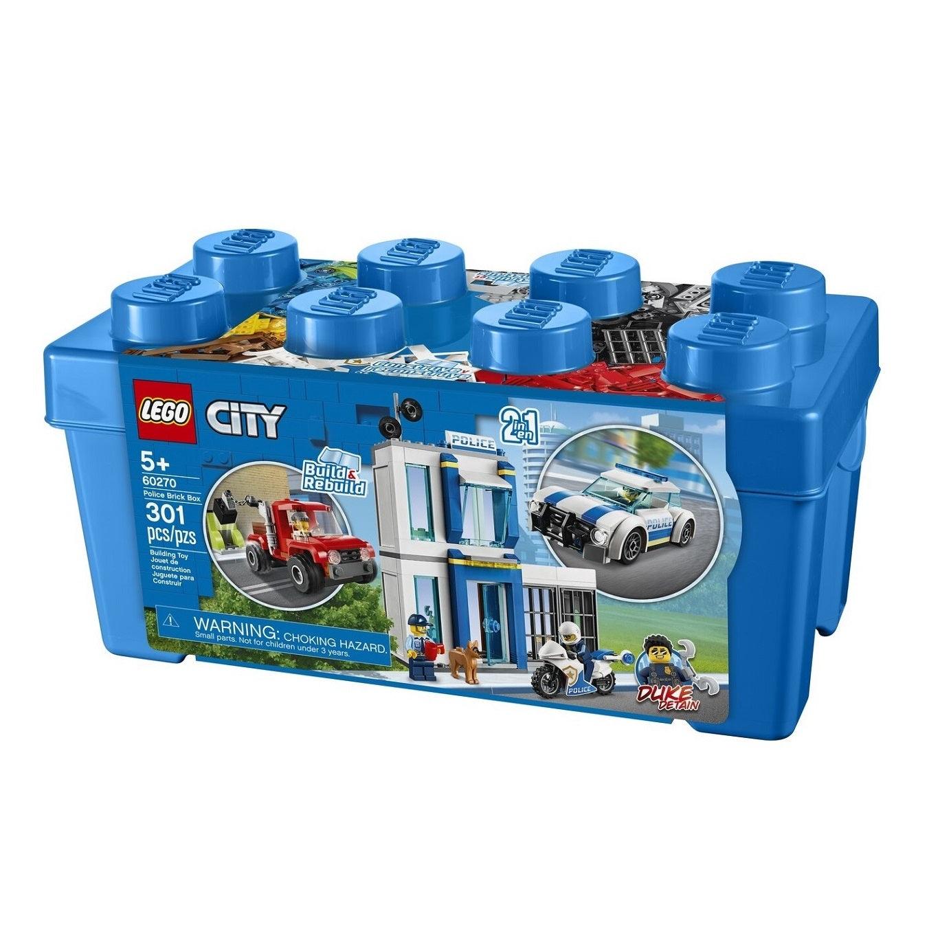 לגו 60270 קופסת קוביות - משטרה (Lego 60270 Police Brick Box City ...